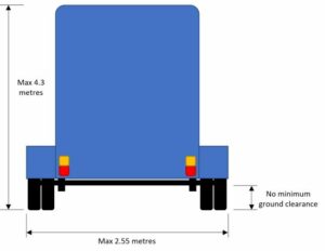 What is the maximum allowed length of a light trailer?